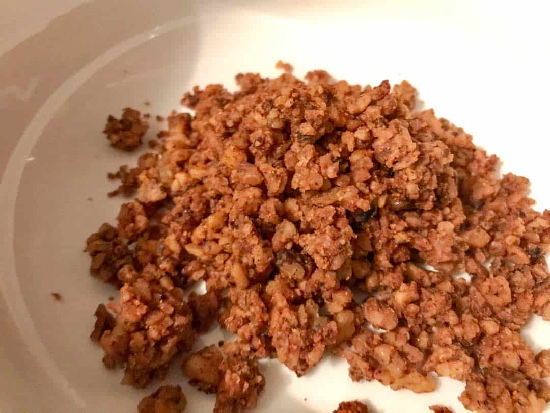 Fiesta Plant Based "Beef" Crumbles - The Family Eats